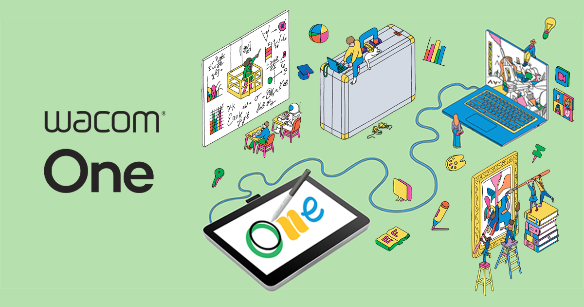 この1台で自分の好きを思い描こう Wacom One シリーズ ｜ワコムタブレットサイト｜Wacom